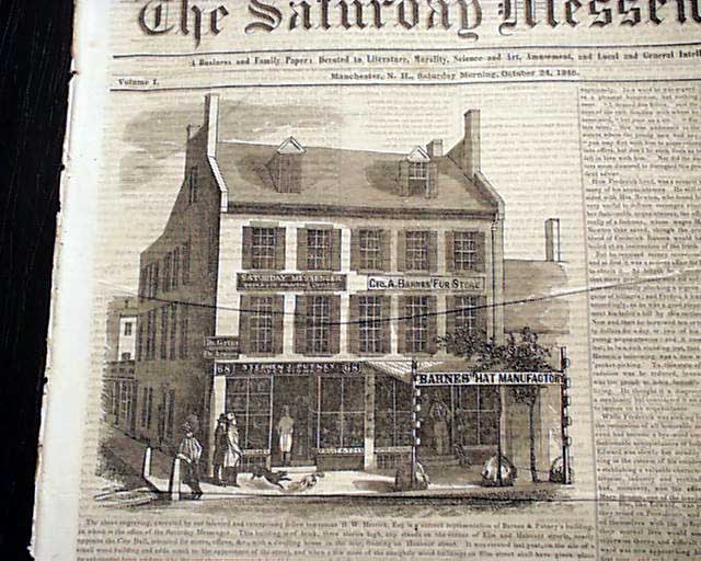 Large, front page print... - RareNewspapers.com