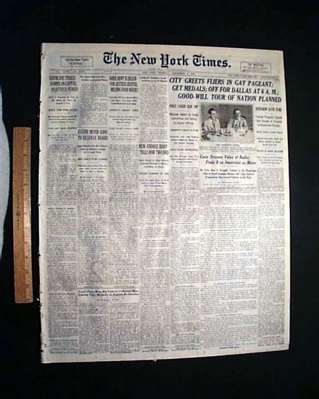 Joseph Force Crater goes missing.... - RareNewspapers.com