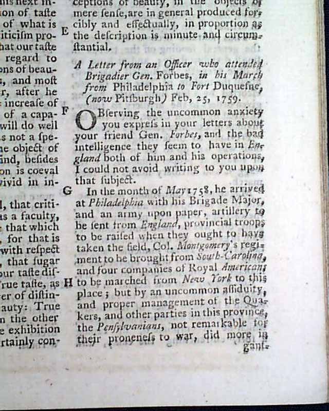 Death of composer George F. Handel... George Washington in the French ...