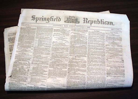 Battle Of Bull Run # 2 1862 Civil War... - RareNewspapers.com