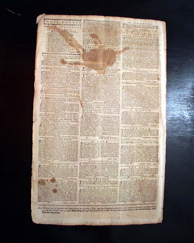 The Yorktown Tea Party, reported in a Virginia newspaper ...