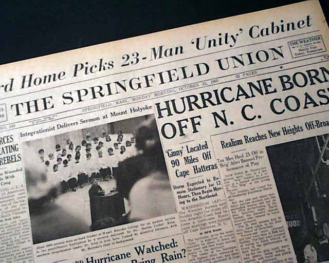 Jim Brown breaks NFL rushing record... - RareNewspapers.com