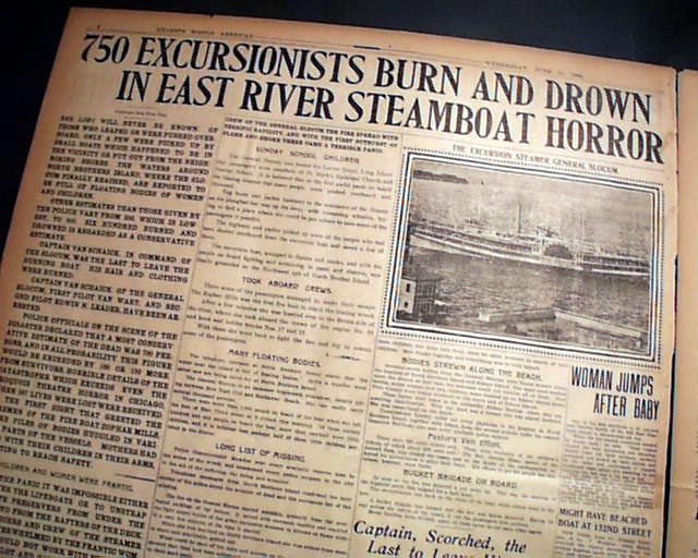 The General Slocum disaster: worst until September 11, 2001 ...