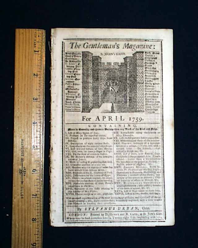 Death of composer George F. Handel... George Washington in the French ...