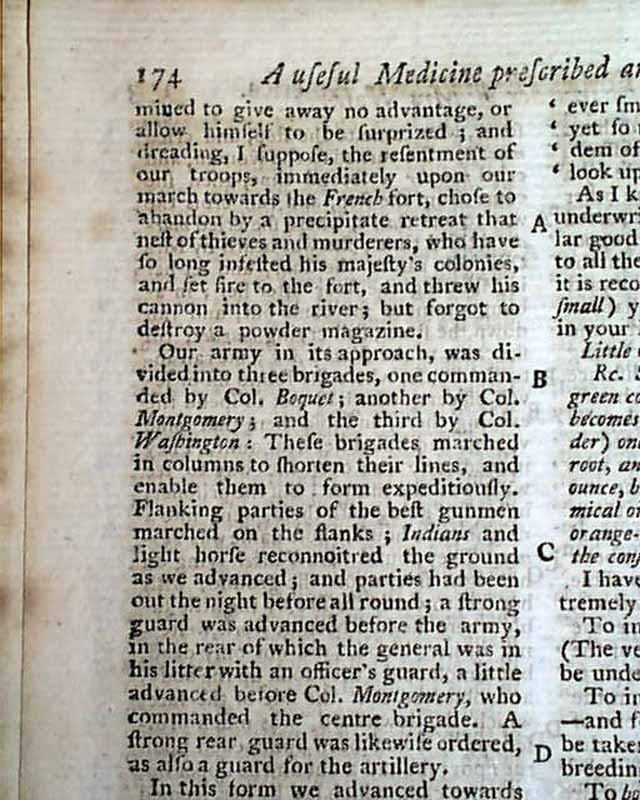 Death of composer George F. Handel... George Washington in the French ...