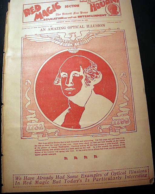 Harry Houdini's "magic" newspaper... - RareNewspapers.com