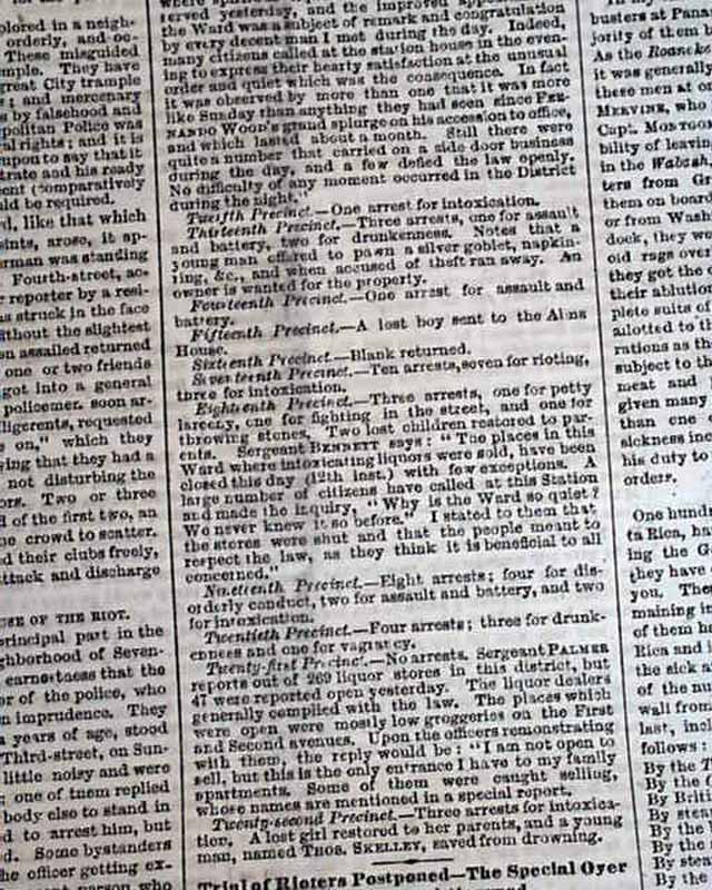 Dead Rabbits Riot... - RareNewspapers.com