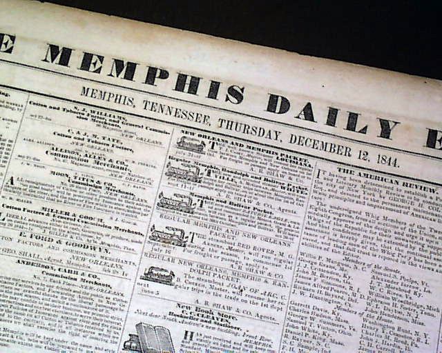 Early Memphis... - RareNewspapers.com