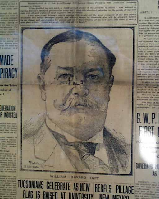 Arizona Statehood in Arizon Paper... - RareNewspapers.com