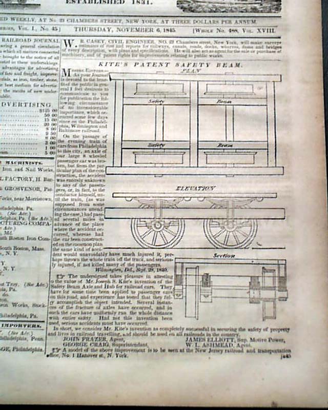 First American railroad publication... - RareNewspapers.com