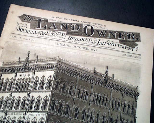 Rebuilding after the Great Chicago Fire... - RareNewspapers.com