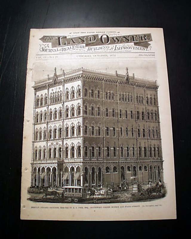 Rebuilding after the Great Chicago Fire... - RareNewspapers.com
