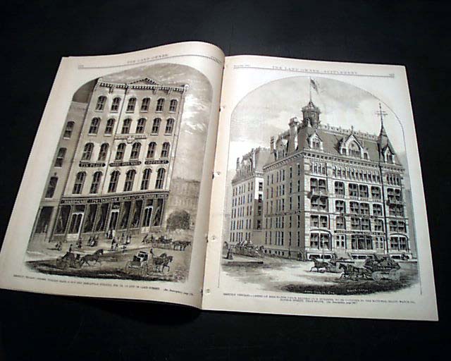 Rebuilding after the Great Chicago Fire... - RareNewspapers.com