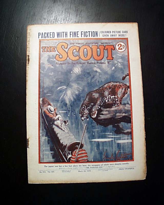 Very early Boy Scout magazine... - RareNewspapers.com