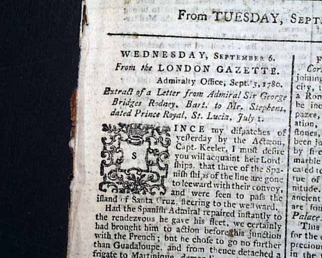 1780 Revolutionary War Era - RareNewspapers.com