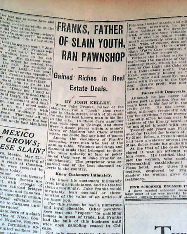 Bobby Franks murder... trial begins... - RareNewspapers.com