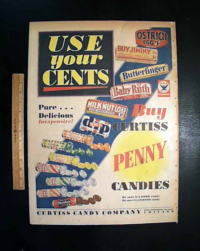 Early candy advertisement... - RareNewspapers.com