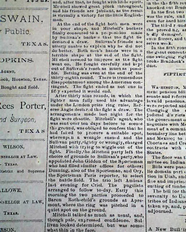 Rare, short-lived Texas newspaper from its first capital ...