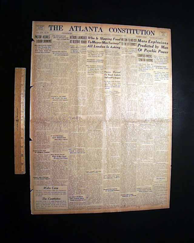 Wall Street Bombing... - RareNewspapers.com