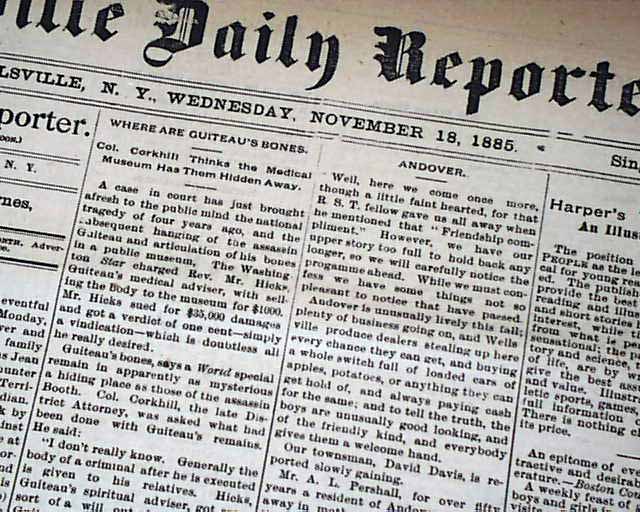 Louis David Riel execution... - RareNewspapers.com