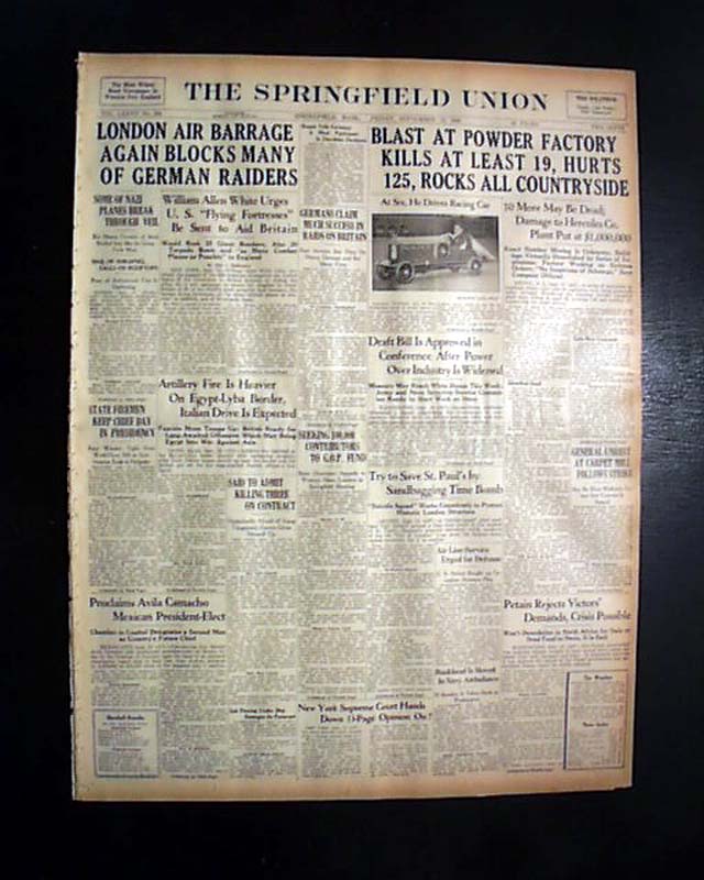 Hercules Powder Co. explosion.... - RareNewspapers.com