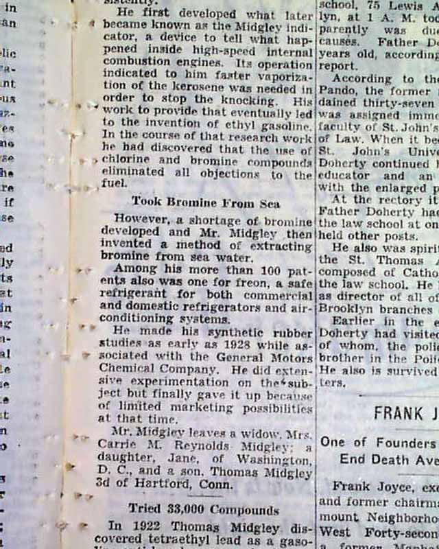Thomas Midgley, Jr. freakish death... - RareNewspapers.com