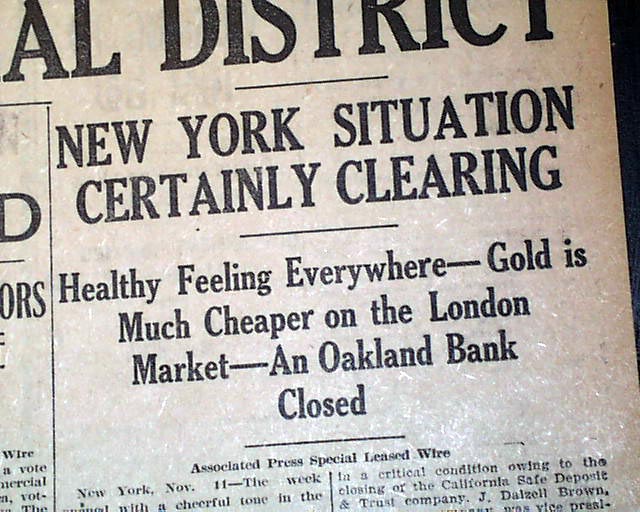 Bank Panic of 1907... - RareNewspapers.com