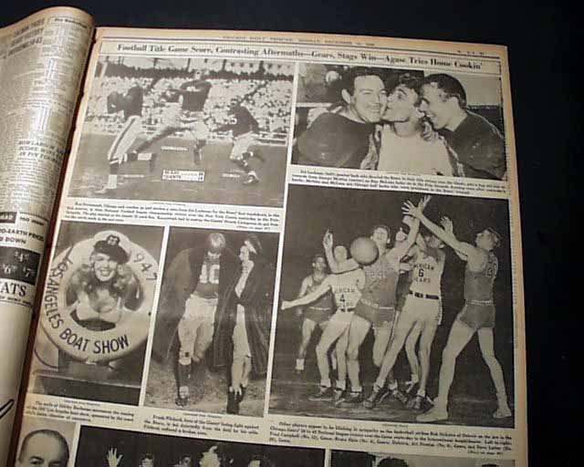 Chicago Bear wins 1946 NFL title... - RareNewspapers.com