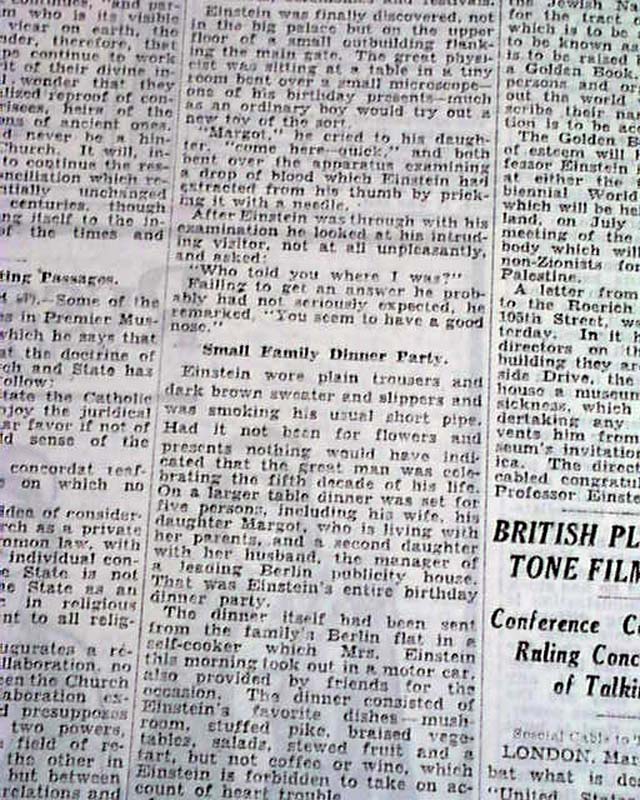 1929 Elba, Alabama flood... Albert Einstein... - RareNewspapers.com