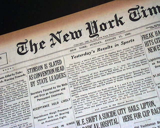 Thomas Baker Slick, Sr. death... - RareNewspapers.com