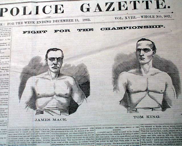 Mace & King box for the championship... - RareNewspapers.com