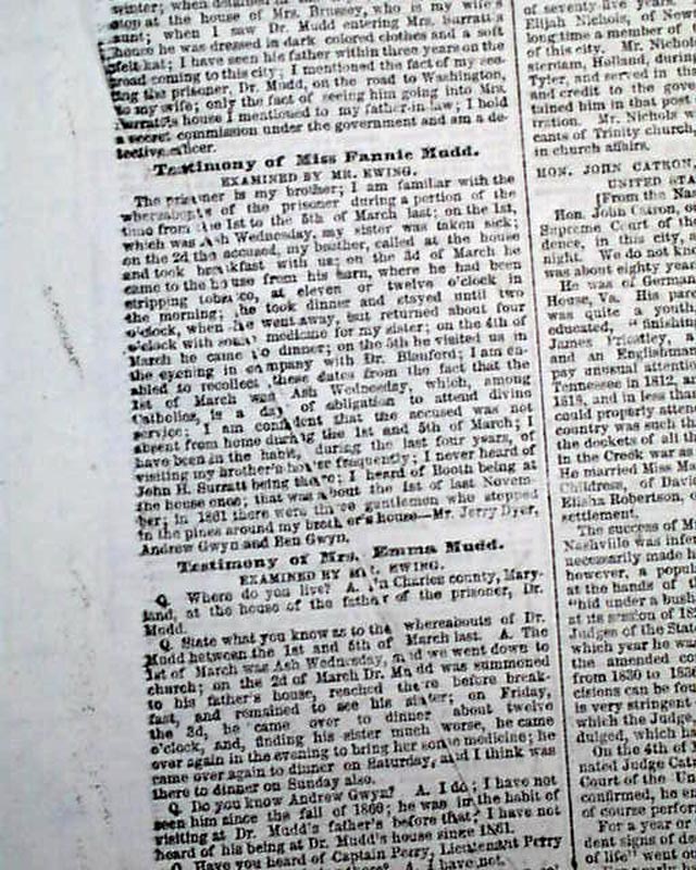 Mrs. Surratt & the trial of the Lincoln conspirators ...