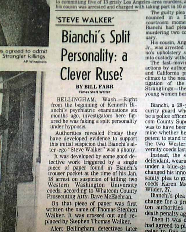 Hillside Strangler arrested in L.A. ?.... - RareNewspapers.com