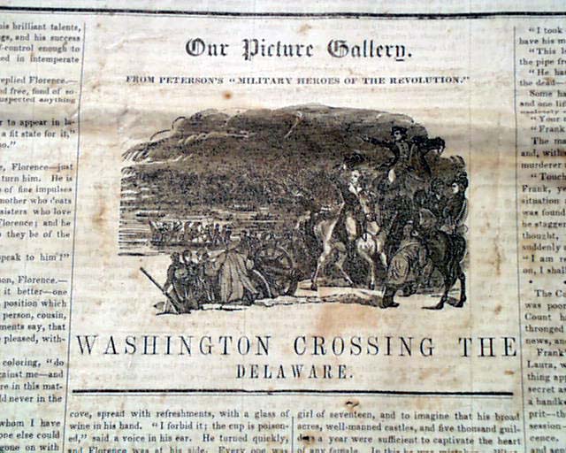 Minute Men, and Washington crossing the Delaware... - RareNewspapers.com