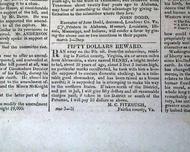 Four issue set detailing the Cherokee Case of Worcester vs. Georgia ...