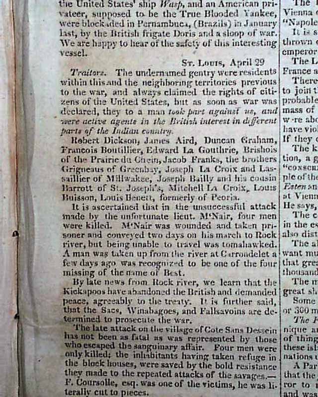 Andrew Jackson's trial continues... The frigate Constitution ...