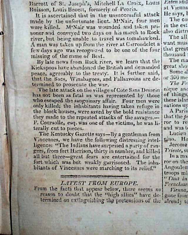 Andrew Jackson's trial continues... The frigate Constitution ...