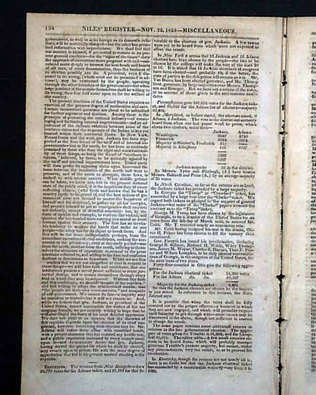 Election of Andrew Jackson... Cherokee Indians & land troubles ...
