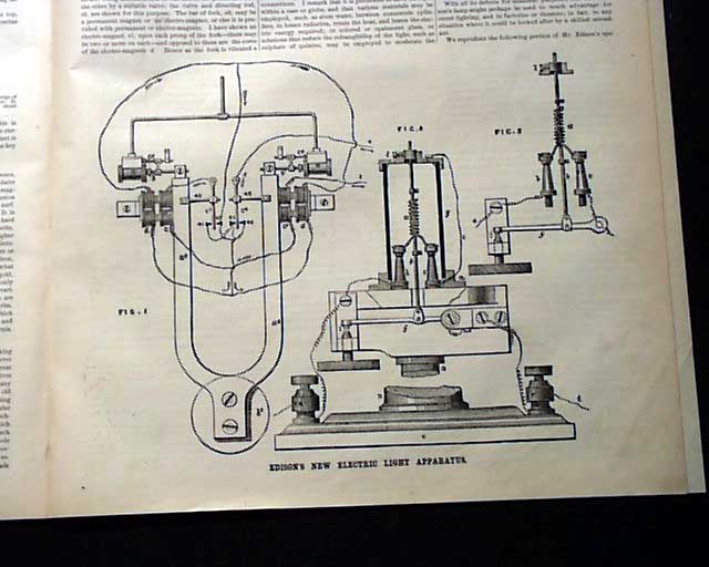 Thomas Edison & his electric light... - RareNewspapers.com