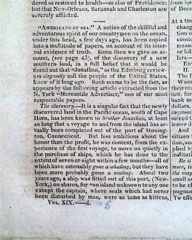 The pirate Jean Lafitte... - RareNewspapers.com