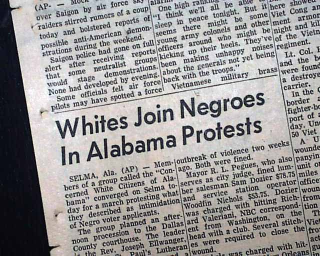 2nd 1965 march... Selma to Montgomery, Alabama... - RareNewspapers.com