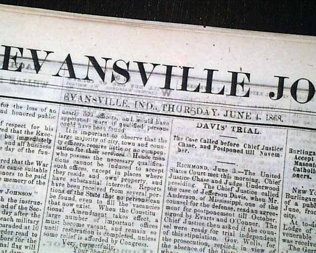 President James Buchanan funeral... - RareNewspapers.com