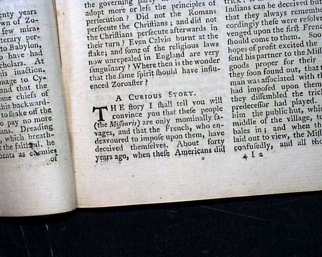 The early French inhabitants of "Missouri"... - RareNewspapers.com
