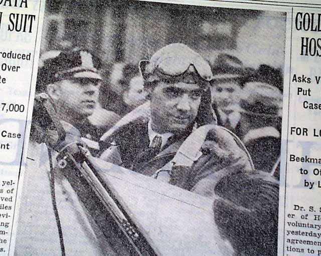Aviator Howard Hughes... - RareNewspapers.com