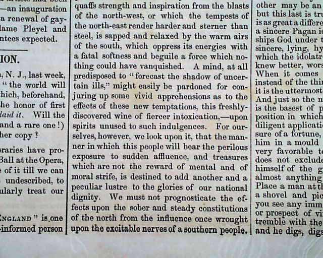 Taking a cautious view of the California Gold Rush... - RareNewspapers.com