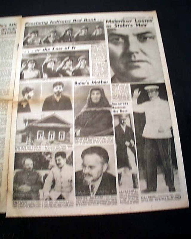 1953 Death of Josef Stalin... - RareNewspapers.com