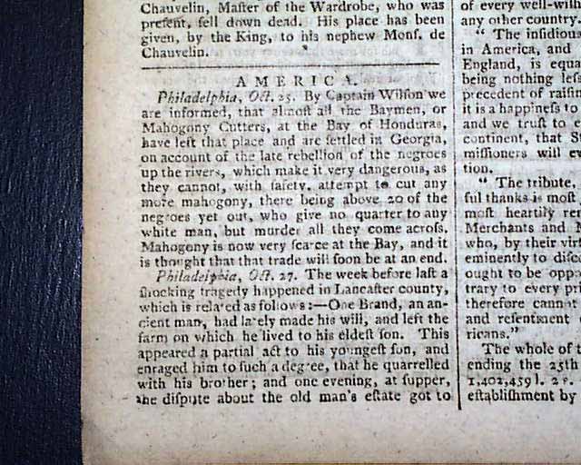 Tea troubles in America... - RareNewspapers.com