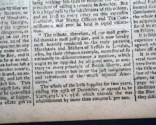 Tea troubles in America... - RareNewspapers.com