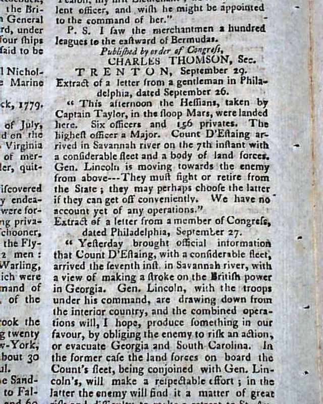 Part 2 of John Jay's historic "Circular Letter from Congress...to Their ...