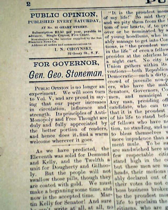 By one of the first Jewish newspaper publishers on the West Cosat ...